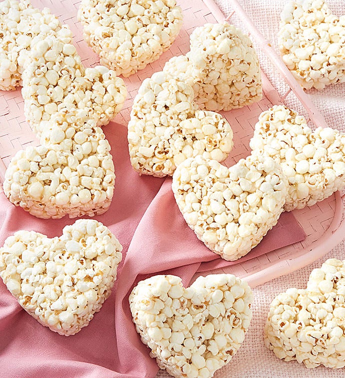 24 Popcorn Hearts
