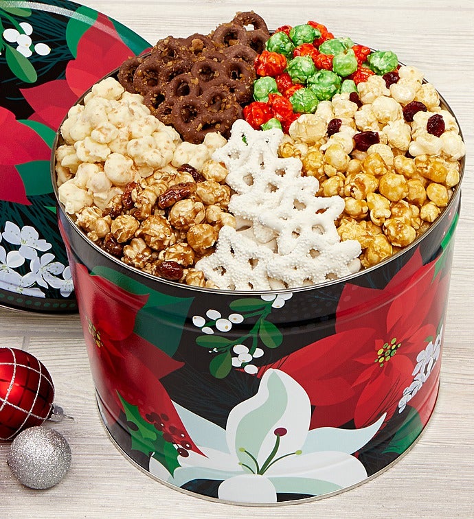 Christmas Popcorn Gifts | Christmas Popcorn Tins | The Popcorn Factory