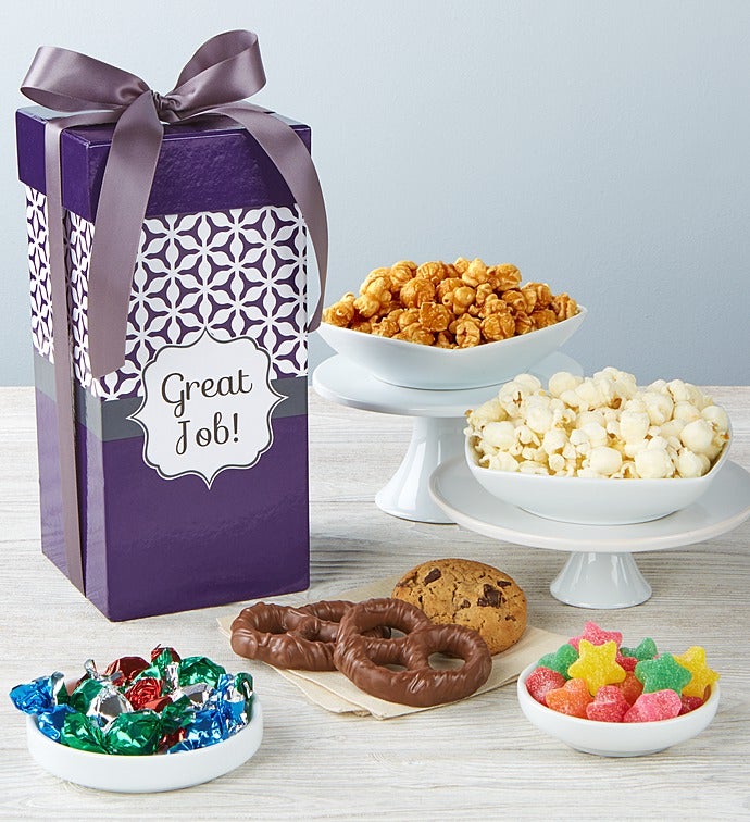 Snack Assortments | Deluxe Treat Arrangements | The Popcorn Factory