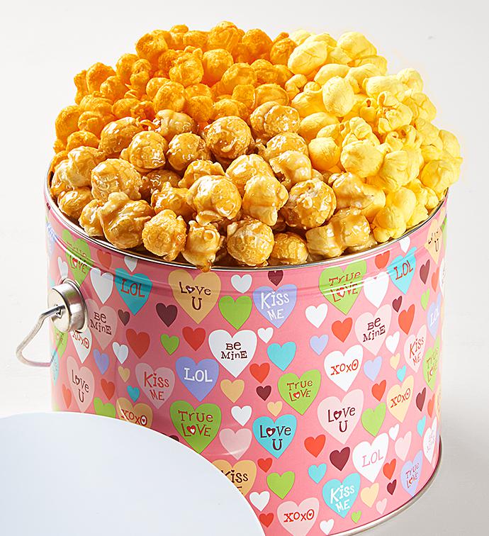 Valentine Popcorn Tins | Valentines Day Popcorn Gifts | The Popcorn Factory
