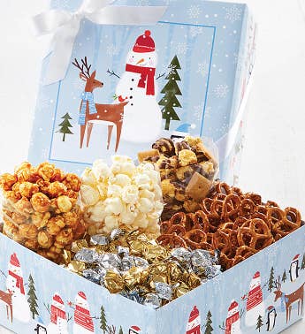 Christmas Popcorn Tins | Christmas Food Gifts | The Popcorn Factory