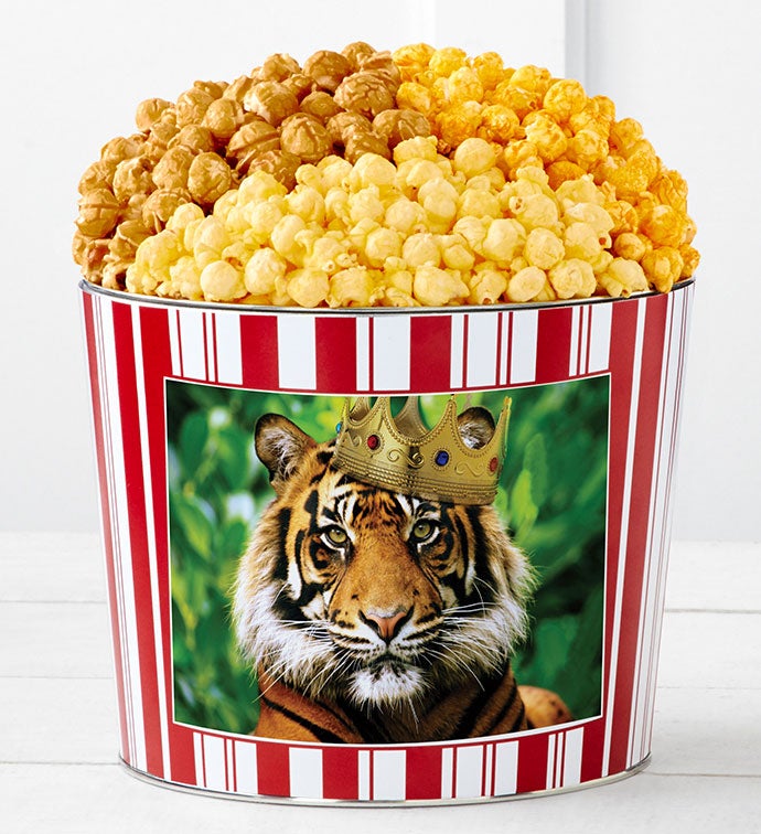 Tins With Pop® Tiger | The Popcorn Factory | 1002-P-70231