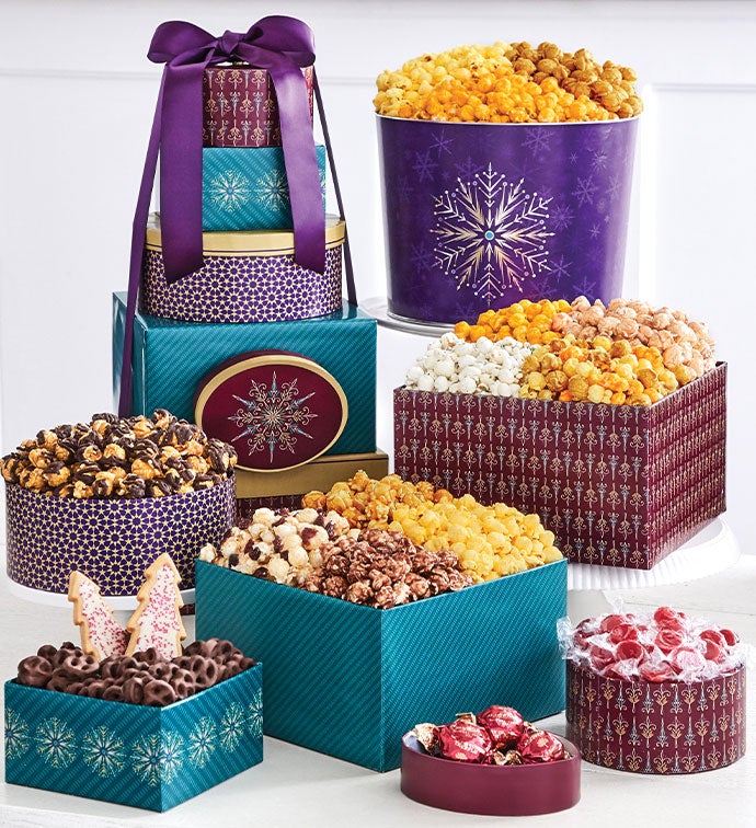 Towers | Gift Towers of Delicious Treats | The Popcorn Factory
