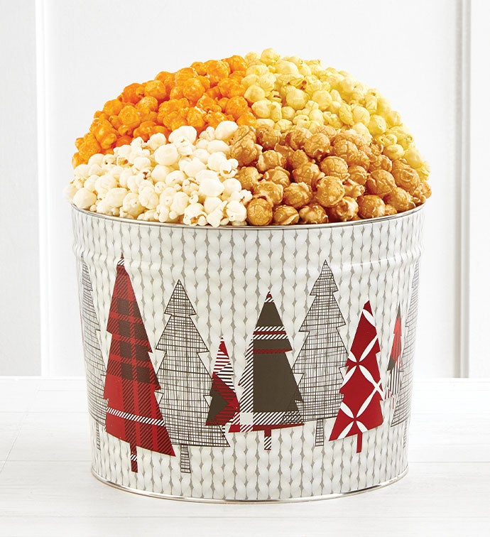 Christmas Popcorn Tins | Christmas Popcorn | The Popcorn Factory