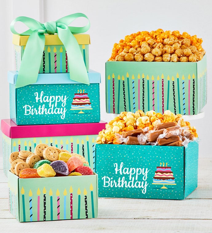 Towers | Gift Towers of Delicious Treats | The Popcorn Factory