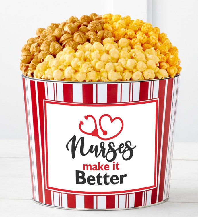 Tins With Pop® Nurses Make It Better | The Popcorn Factory