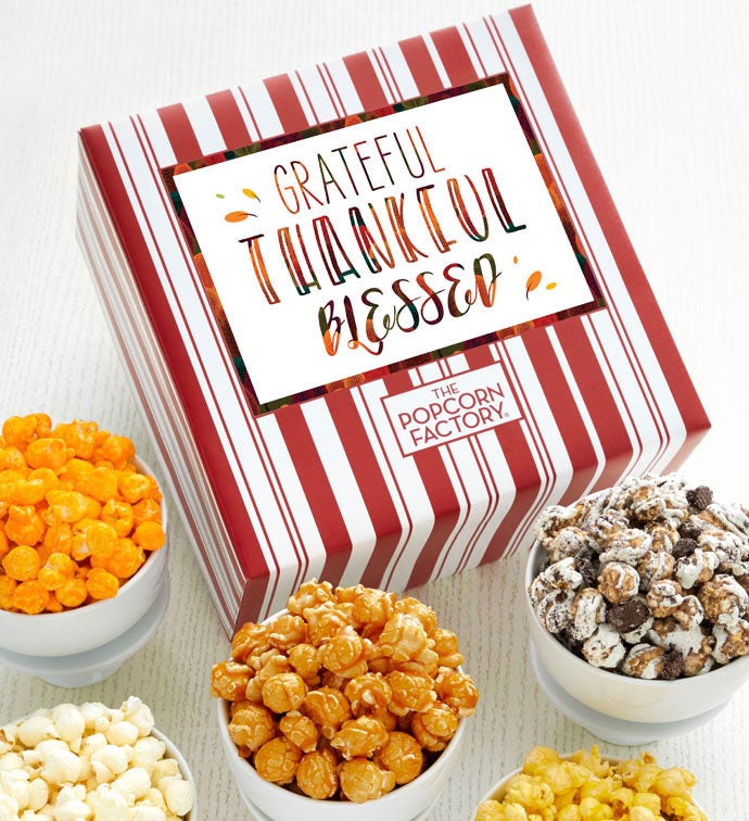 Packed With Pop™ Grateful Thankful Blessed | The Popcorn Factory