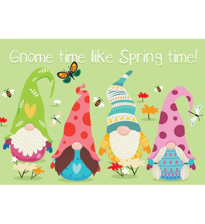 Tins With Pop® 4 Gallon Gnome Time Like Springtime | The Popcorn Factory