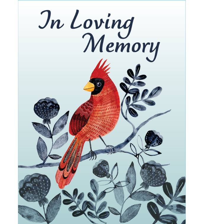 In Loving Memory Sympathy Greeting Card | The Popcorn Factory