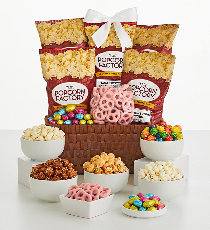 Popcorn Gift Baskets: Gourmet Snacks | The Popcorn Factory