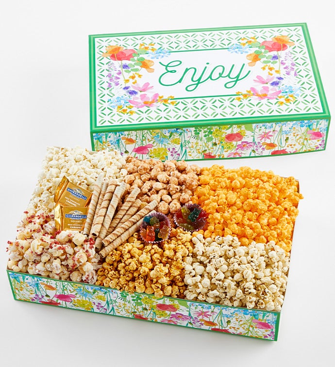 In Full Bloom Ultimate Gift Box | The Popcorn Factory