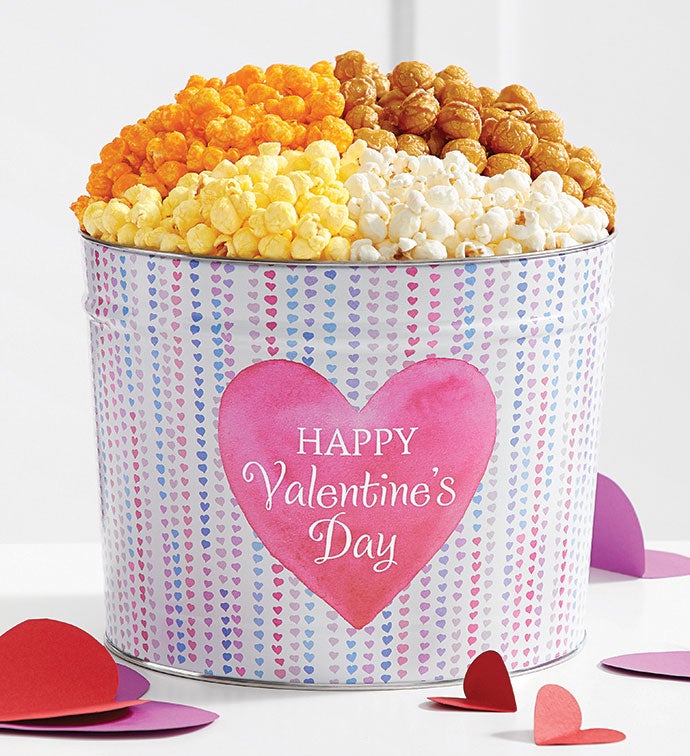 Bursting With Love Popcorn Tins | The Popcorn Factory