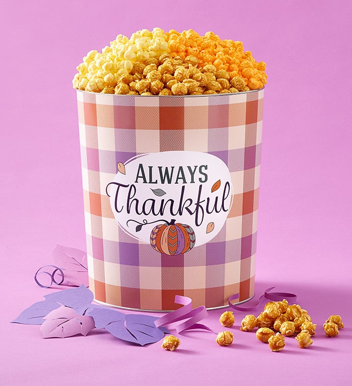 Gifts for Fall | Fall Popcorn Tins & Flavors | The Popcorn Factory