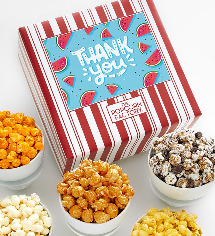 Packed With Pop® Thank You Watermelon 3 Flavor | The Popcorn Factory